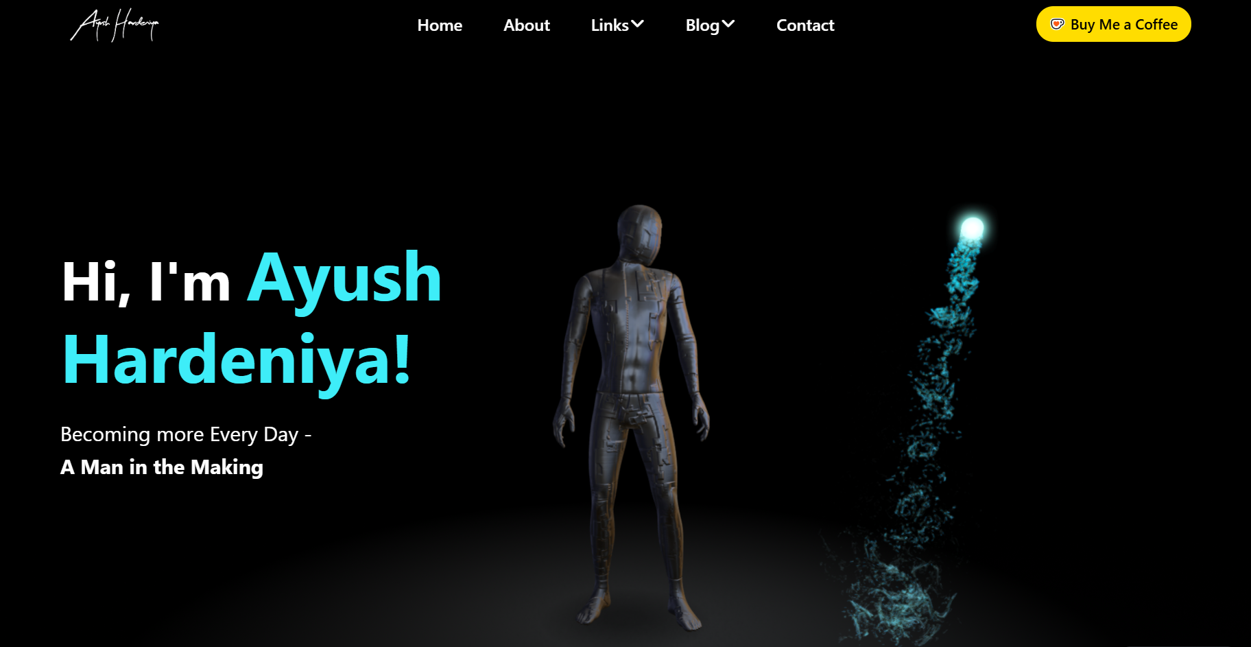 Ayush Hardeniya | Official Website - HomePage